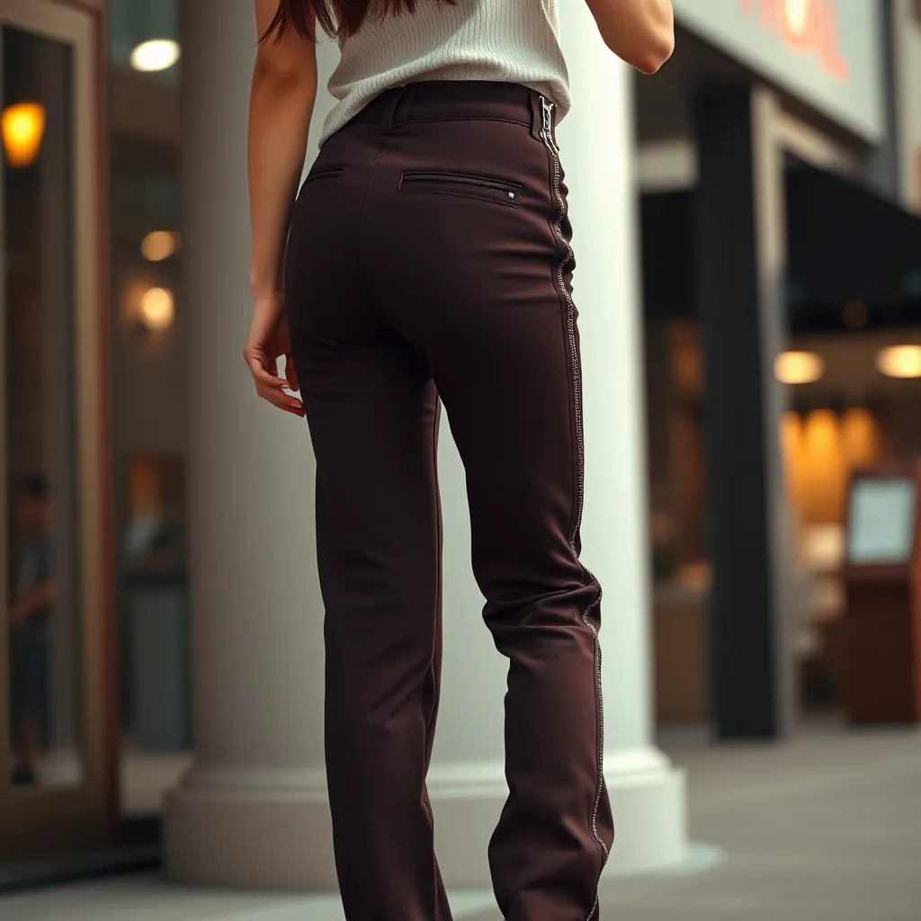 Exploring the Unique Fashion of Back-Zipper Pants