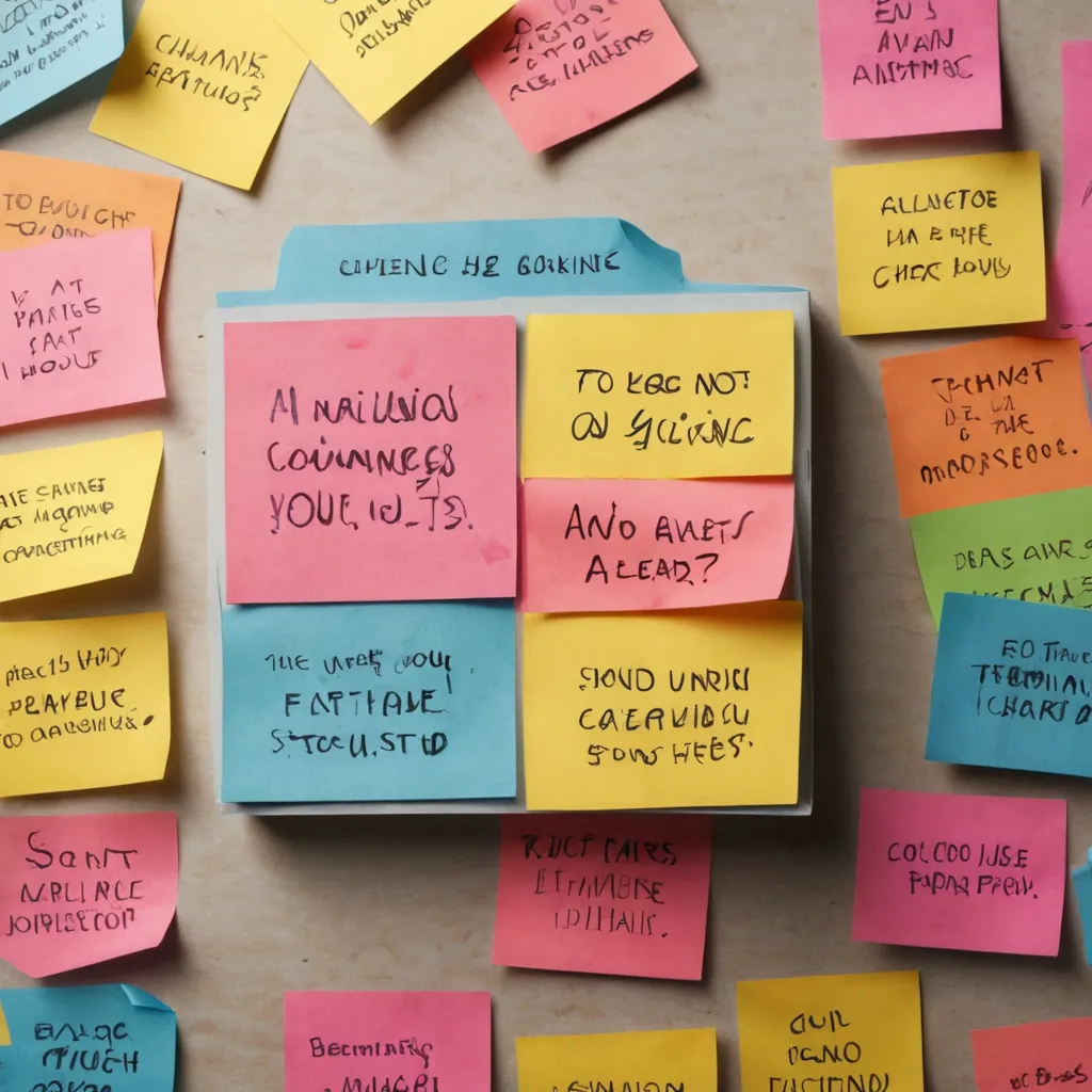 Harnessing the Power of Inspirational Sticky Notes