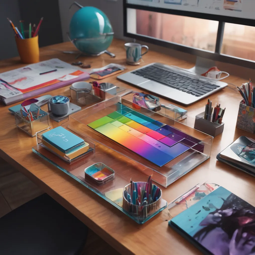 The Impact of Rainbow Desk Accessories on Workspaces